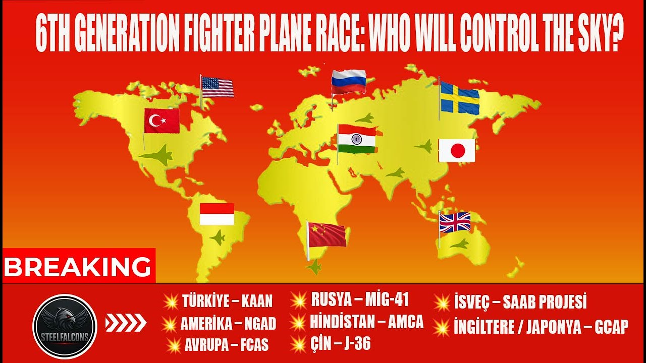 Who Will Win the 6th Gen Fighter Jet Race? - YouTube