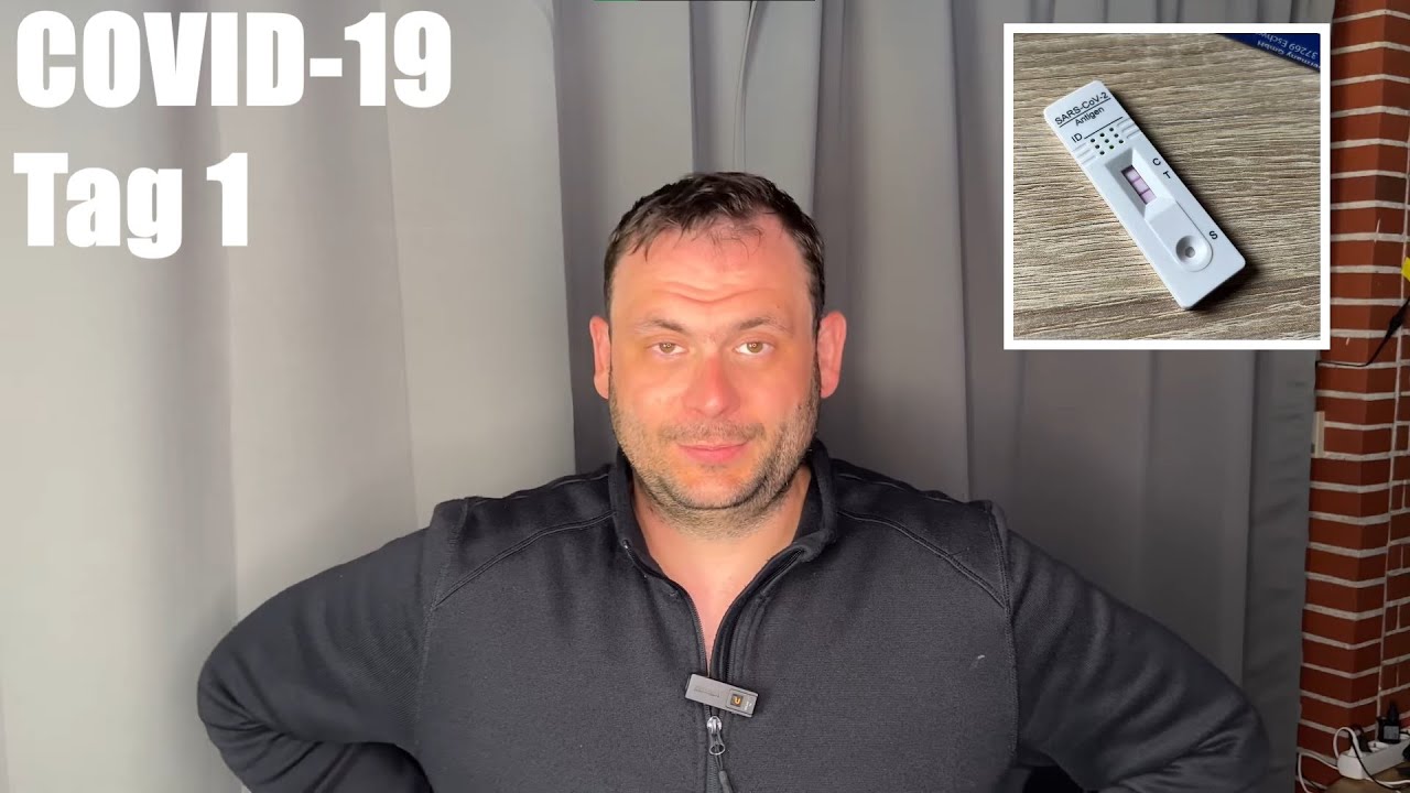 Tag 1: Coronavirus-Erkrankung (COVID-19) Ablauf meiner Erkrankung mit ...
