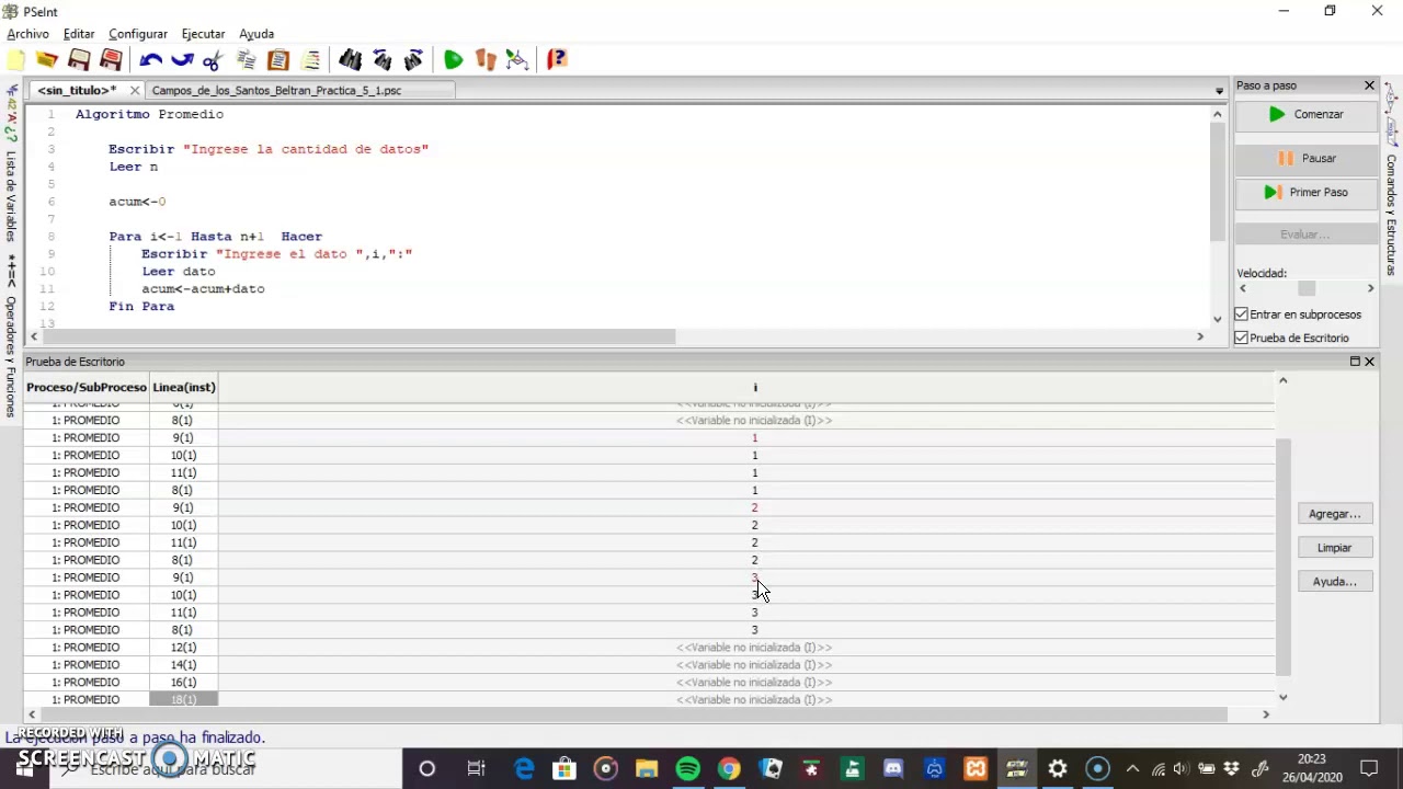 Localizar bugs y mejorar algoritmos #IEDA #aulatic - YouTube