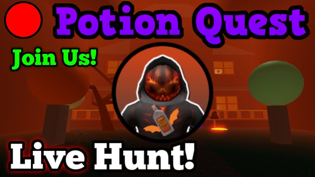 🔴 SAKTK Potion HUNTING - Roblox Area 51 Halloween Livestream - YouTube
