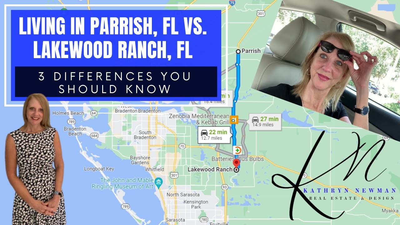 Parrish Florida Map