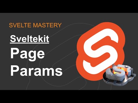 Sveltekit - Page Params [OUTDATED] - YouTube