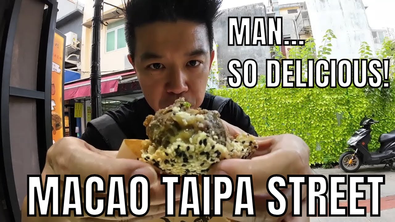 Exploring Macao's 🇲🇴Taipa Street Food Scene 🍜🥟 - YouTube
