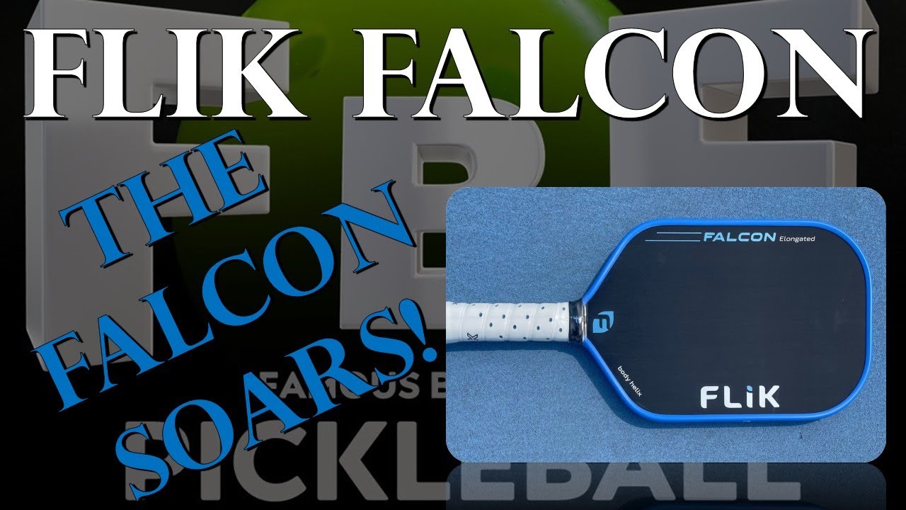FLIK Falcon Pickleball Paddle Review - YouTube