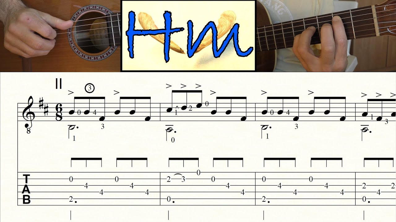 HM | THOMAS FRIEDT | Fingerstyle | TAB & Sheet Music | Guitar Lesson ...