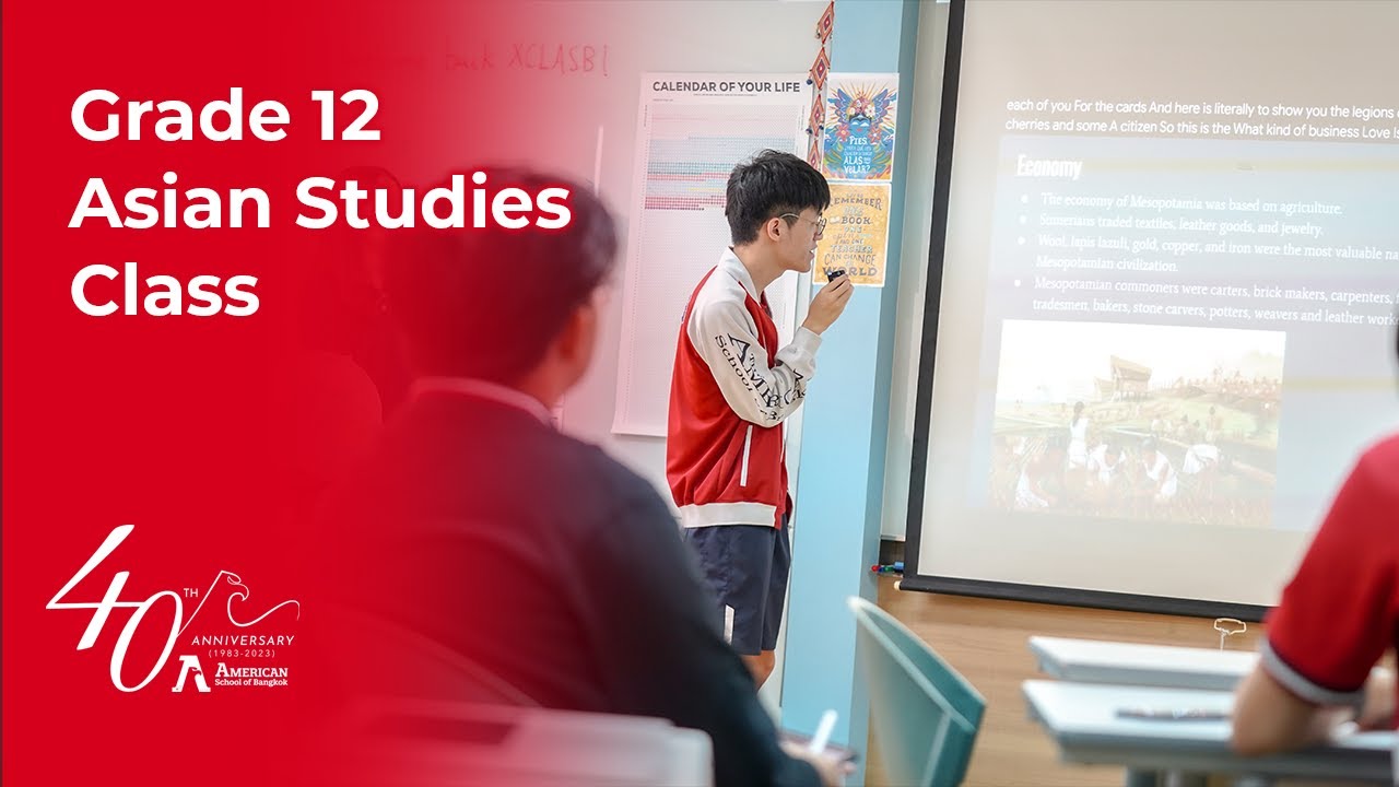 Grade 12 Asian Studies Class - YouTube