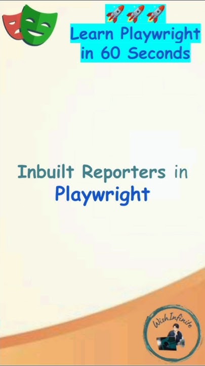 Playwright Tutorial | In Built Reporters | List, Line, Dot, HTML,Blob, Json, Junit, Github ...