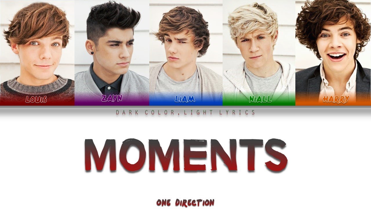 One Direction 'Moments' Lyrics [Color Coded ENG_ESP] - YouTube