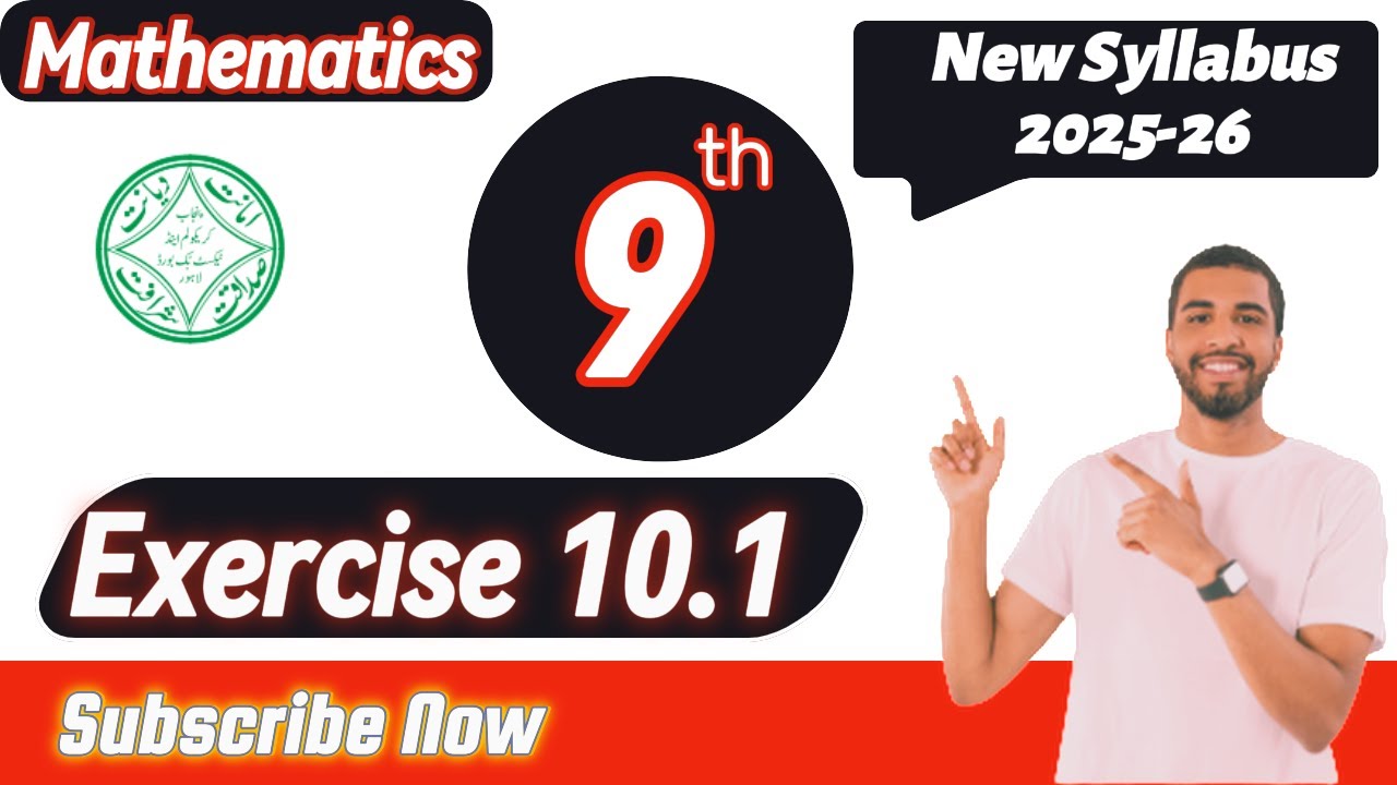 9th class Math | Exercise 10.1| Solution |Chapter 10(Graphs of ...