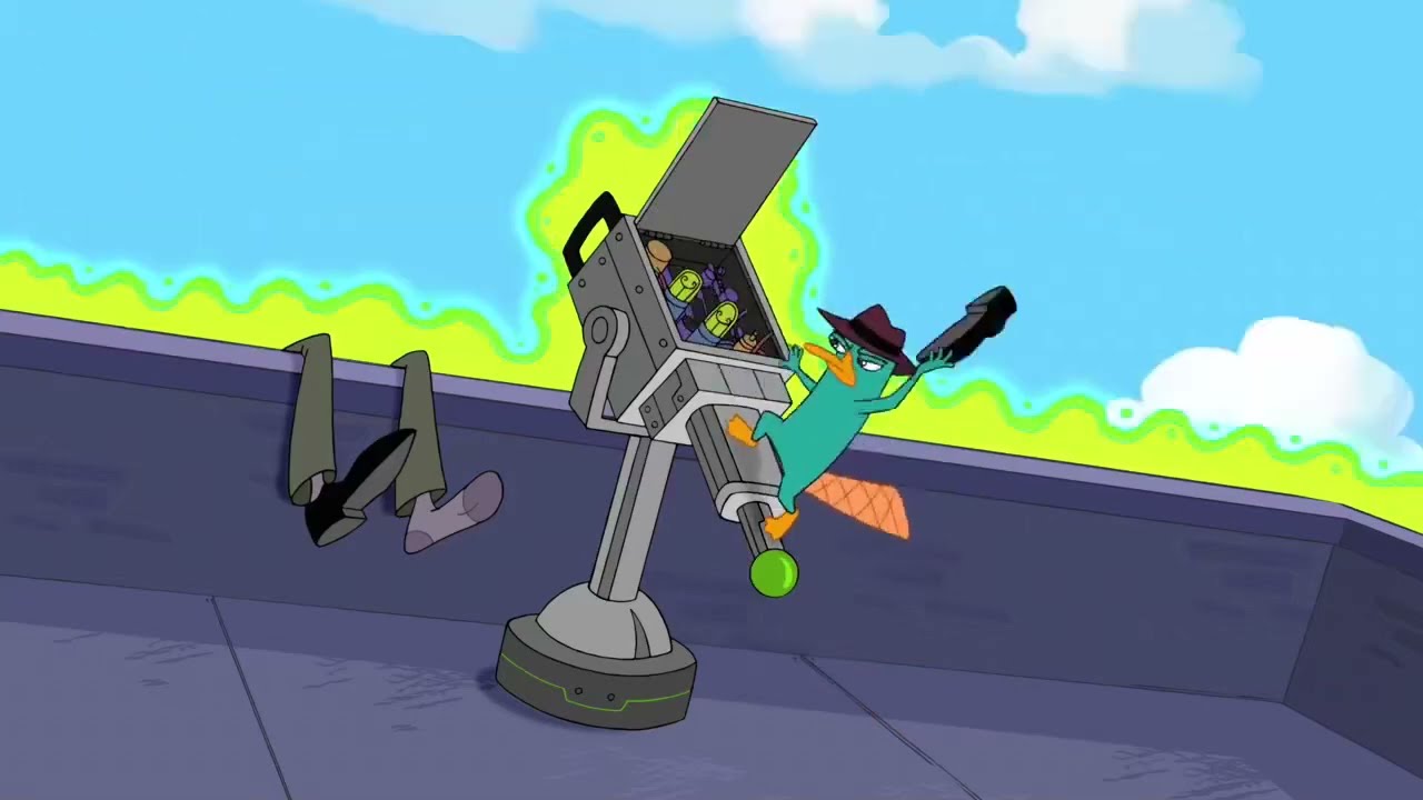 Perry Beating Doofenshmirtz's Luffa-plex Dill Pickle-inator for 10 ...
