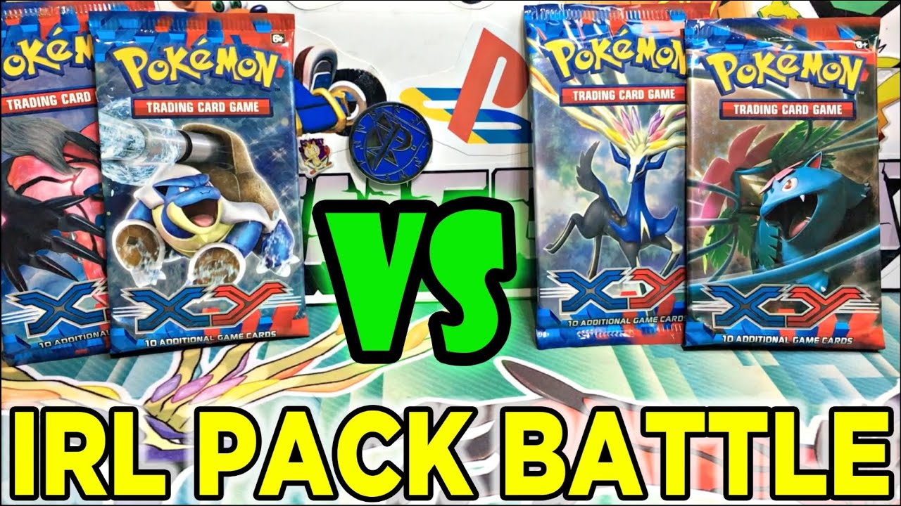 Opening 4 Pokemon X&Y Base Set Booster Packs VS Brodie Amity TCG (IRL ...