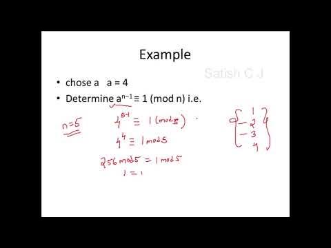 Primality Testing - Fermat's little Theorem - Carmichael Numbers ...