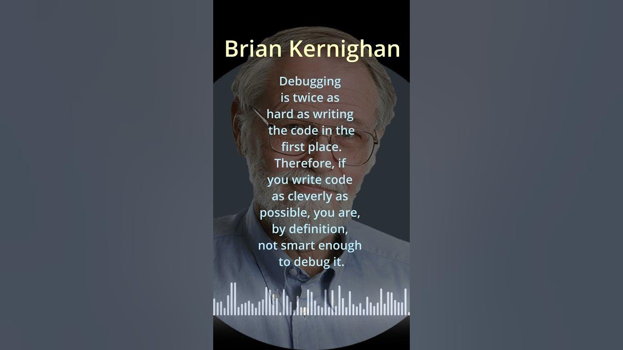 Code should be kept simple to make it easier to debug. Complex code is ...