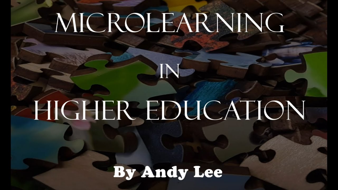 Microlearning in Higher Education - YouTube