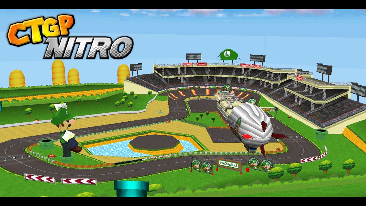 [CTGP NITRO] - Wii Luigi Circuit V3 - YouTube