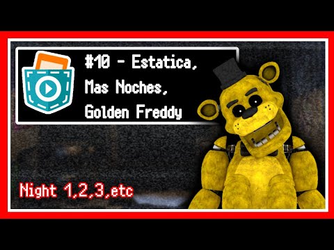 Pocket Code tutorial como crear un fan game de FNAF#10 - Estatica, mas noches, Golden Freddy ...