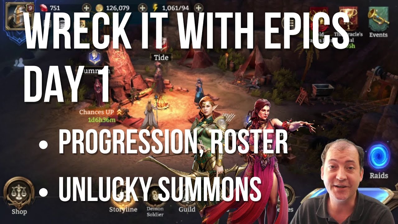 Wreck It With Epics FTP Day 1 (Watcher of Realms) - YouTube