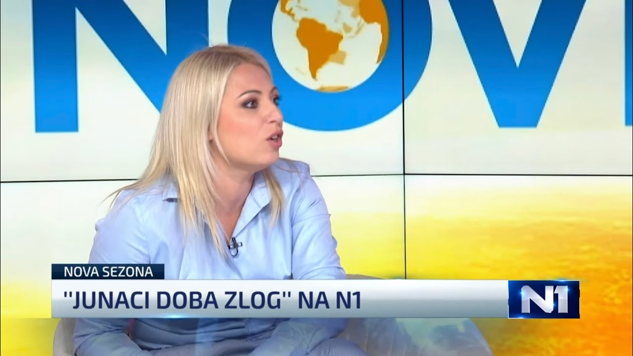 Jovana Polić, koautorka serijala JUNACI DOBA ZLOG - gostovanje u ...