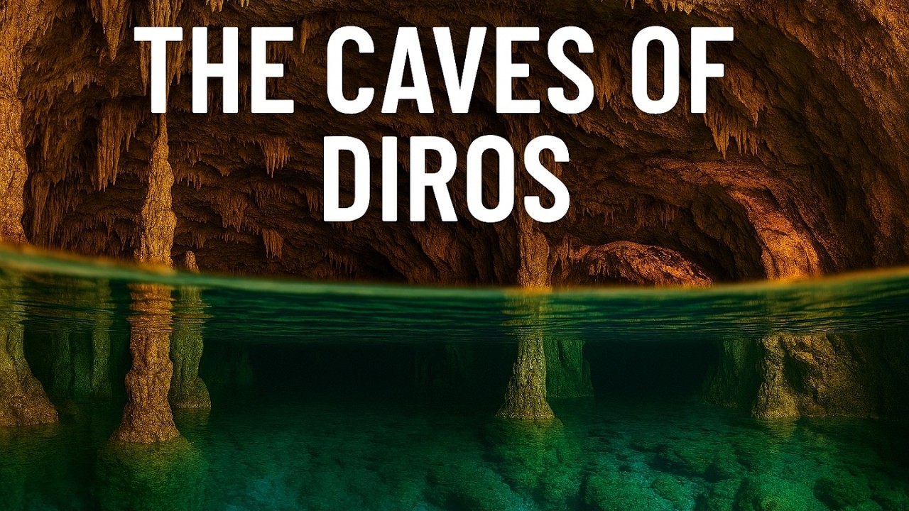 Diros Caves, Greece in 4K | Narrated Underground Boat Tour Experience ...