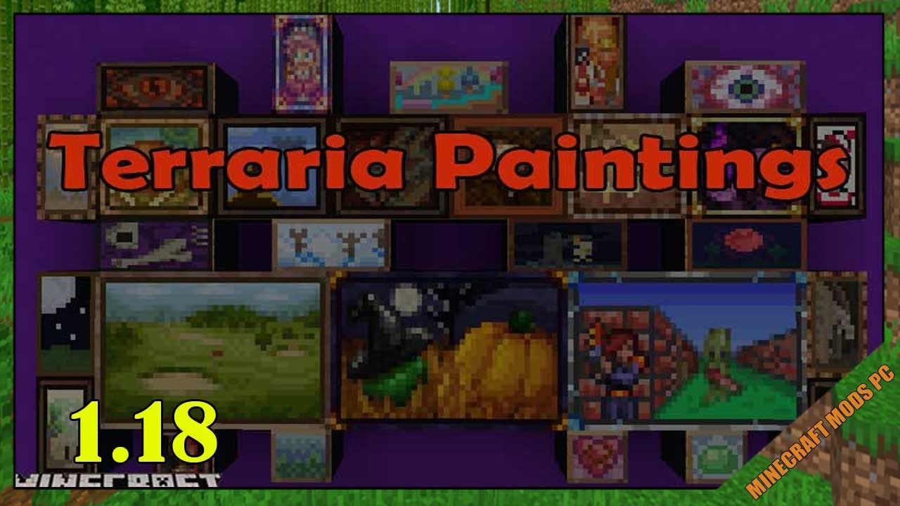 Terraria Paintings (Forge) Mod 1.18 Download - How to install it for ...