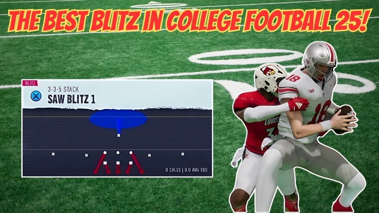 The best defense in NCAA College Football 25 gets instant pressure ...