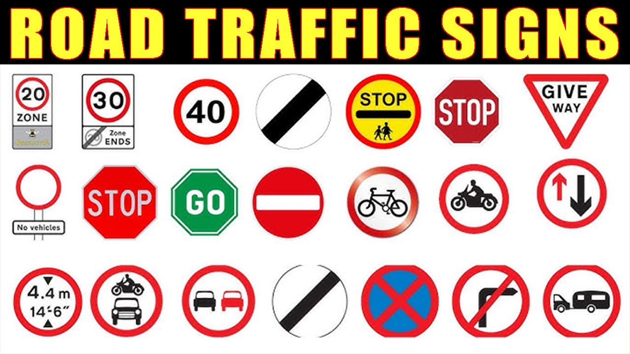Road Traffic Signs | CDE VALIDATION TEST | CDE EXAM REVIEWER IN ENGLISH ...