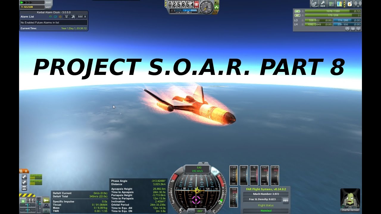 KSP, Project SOAR: Part 8, Mini-SOAR Complete - YouTube