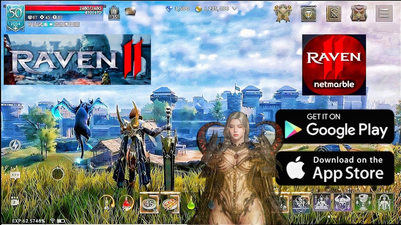 RAVEN 2 | New Released Semi Open world RPG Game | New RPG Game On ...