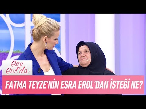 73 yaşındaki Fatma Teyze'nin en büyük hayali gerçek oluyor! - Esra Erol'da 6 Haziran 2017