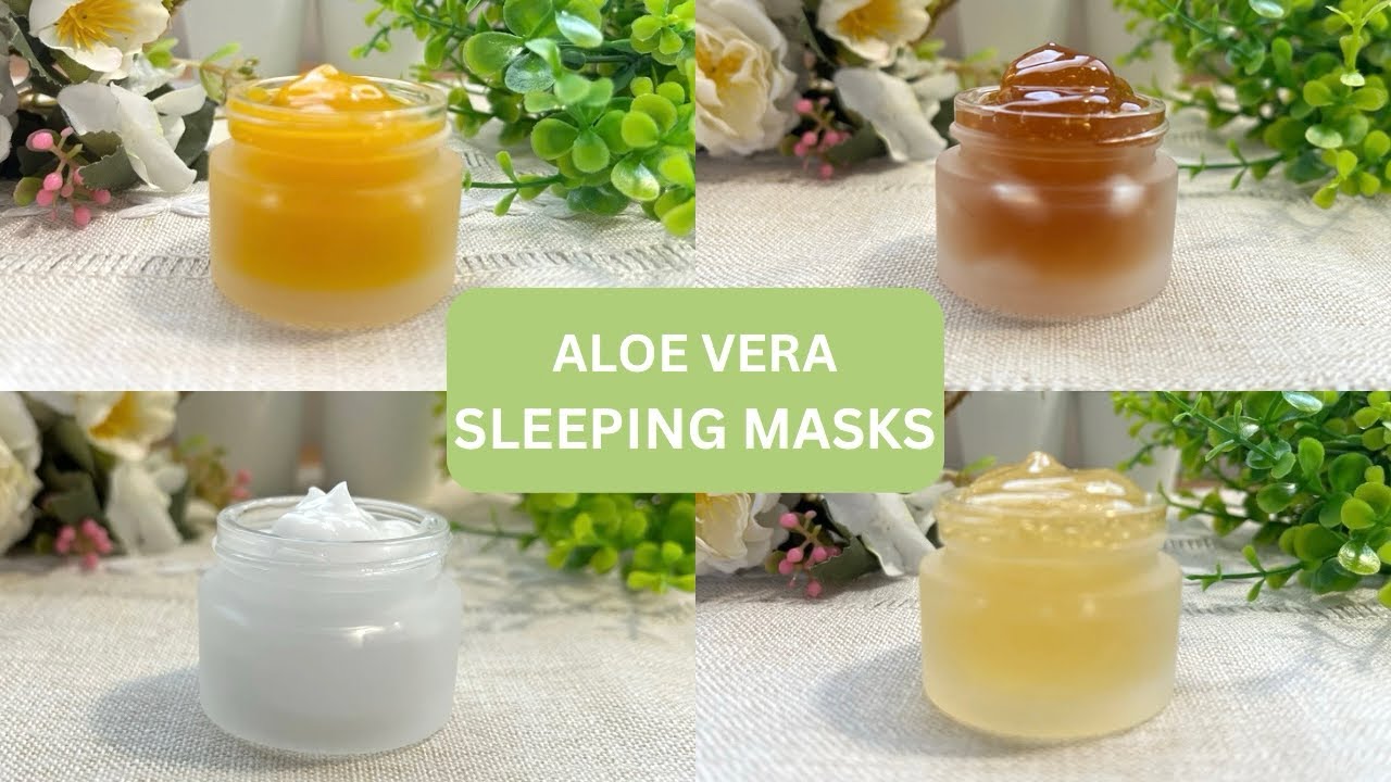 Overnight ALOE VERA Masks | Brightening, Anti-ageing, Glowing ...
