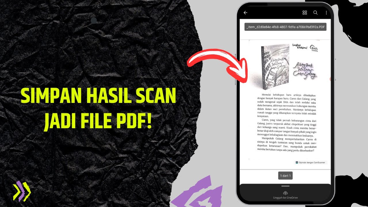 Cara Simpan Hasil Scan Dari Camscanner Jadi File Pdf - YouTube