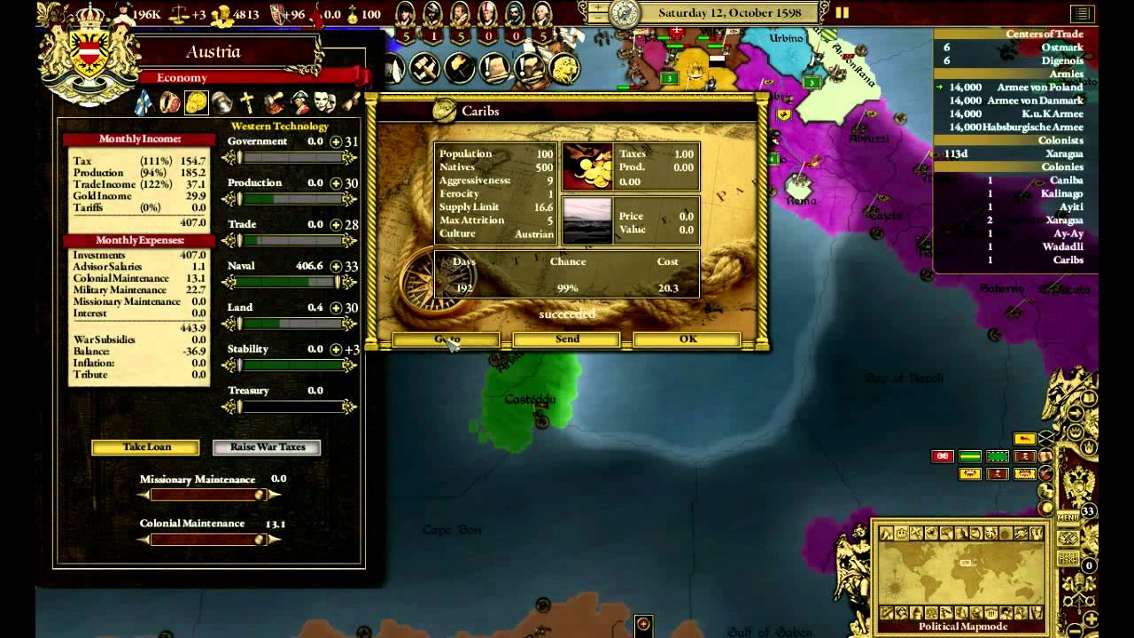 Let's Play Europa Universalis III: MEIOU (P80) - YouTube