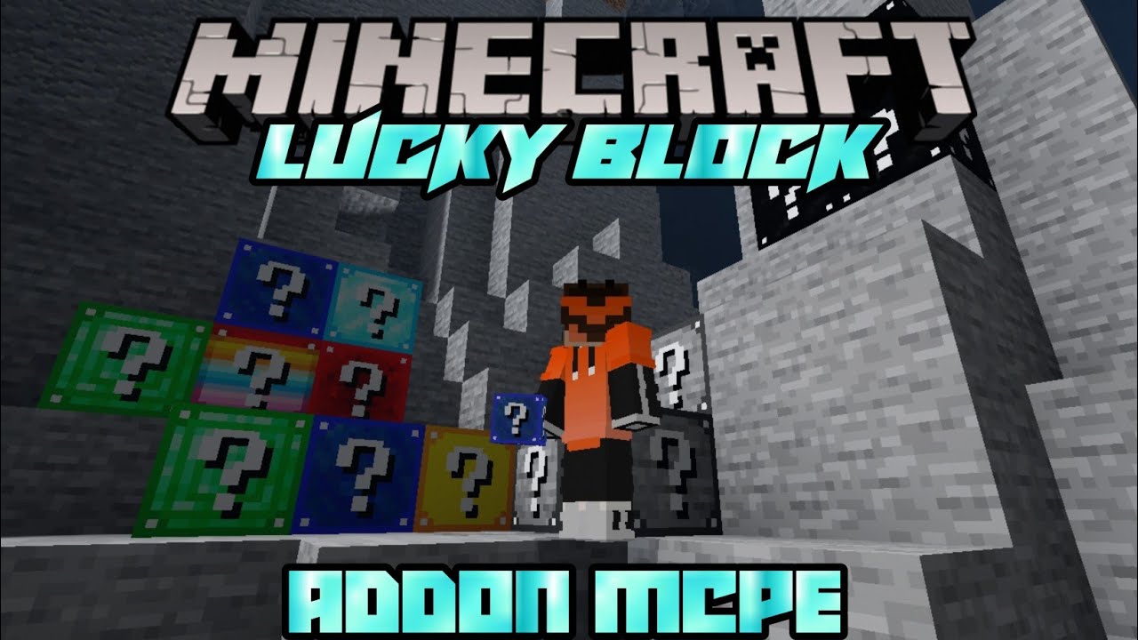 Lucky Block Addon Mcpe 1.18 Update | Minecraft Pe Mod And Addon | Addon ...