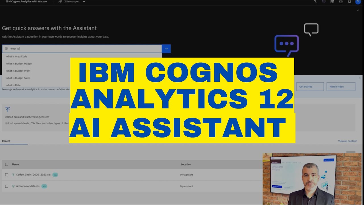 Meet Cognos 12 and discover a new experience in Business Analytics with ...