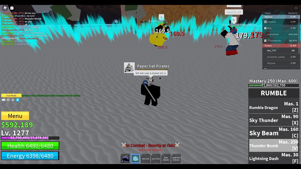 Blox fruits | Bounty hunting with Rumble (Unawakened) (ep 5) - YouTube