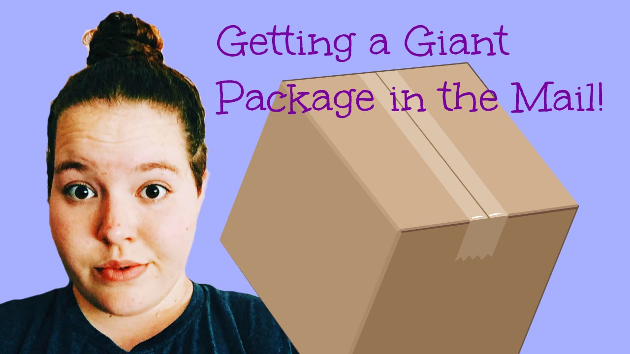 Getting a Giant Package in the Mail! - YouTube