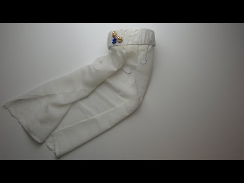 DIY: Medieval headgear lady-in-waiting. Carnival ball, accessories.