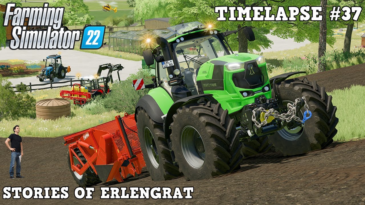 Creating a NEW FIELD on SLOPE with DEUTZ 8280 TTV! ⛰️🚜💨 | Erlengrat ...
