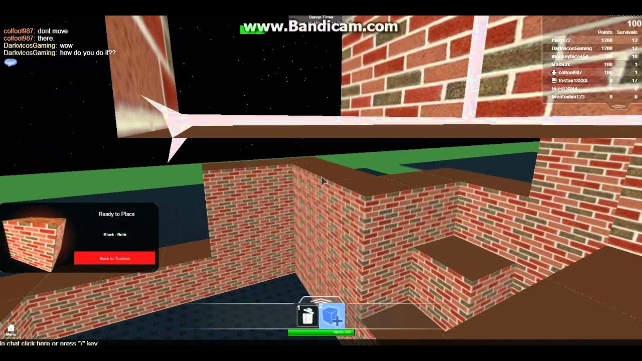 Roblox- Map Review- Build To Survive Zombies - YouTube