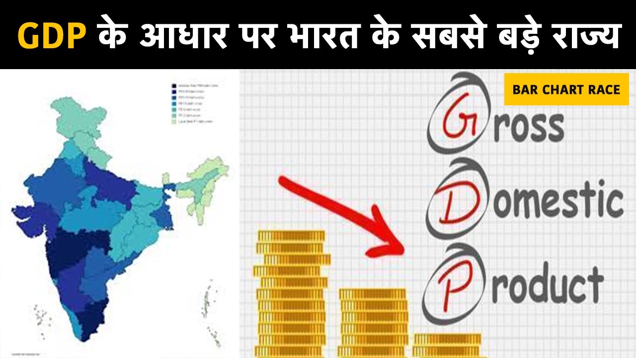 Indian State Ranked By GDP - YouTube
