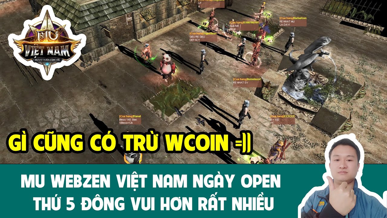 Mu Online Webzen Việt Nam - Ngày Open Thứ 4 - Đông Vui Hơn Rất Nhiều ...