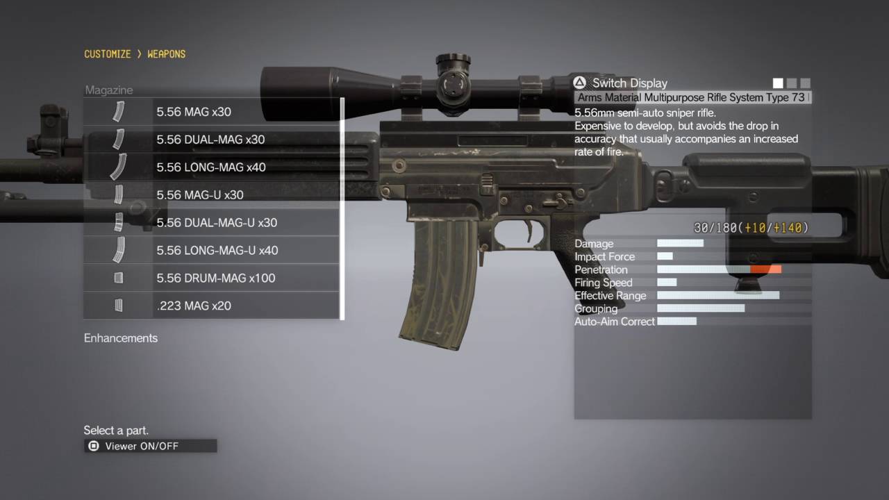 MGSV Weapon Customization: How to make the MK-11 SSR - YouTube