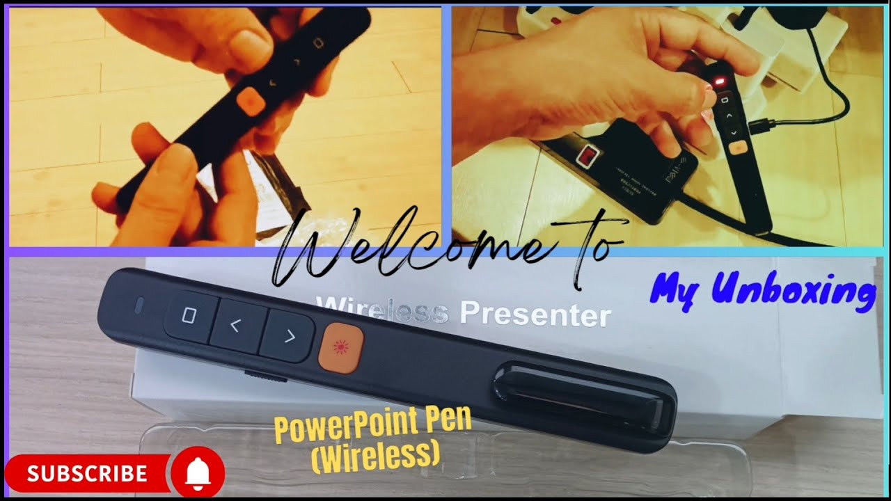 PowerPoint pen with red laser 4K - Awesome cheap presentation ...