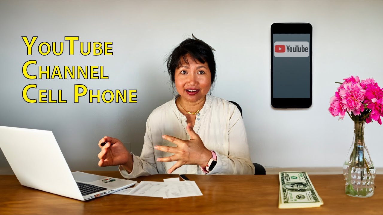 Simple Cell Phone Steps to Create Your Own YouTube Channel - YouTube