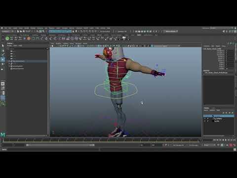 Mi proyecto del curso: Introducción al rigging para animación | Domestika