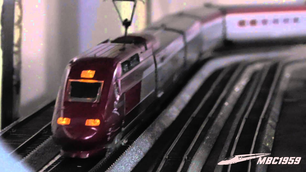 Model Trains Mehano Thalys Logo - YouTube
