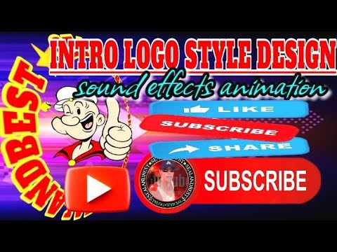 intro logo style design and sounds effects animation - YouTube