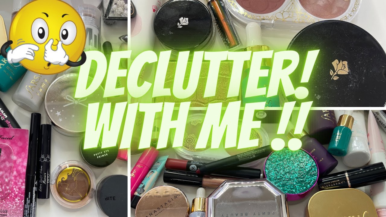 Decluttering My Makeup Collection | June 2023 - YouTube