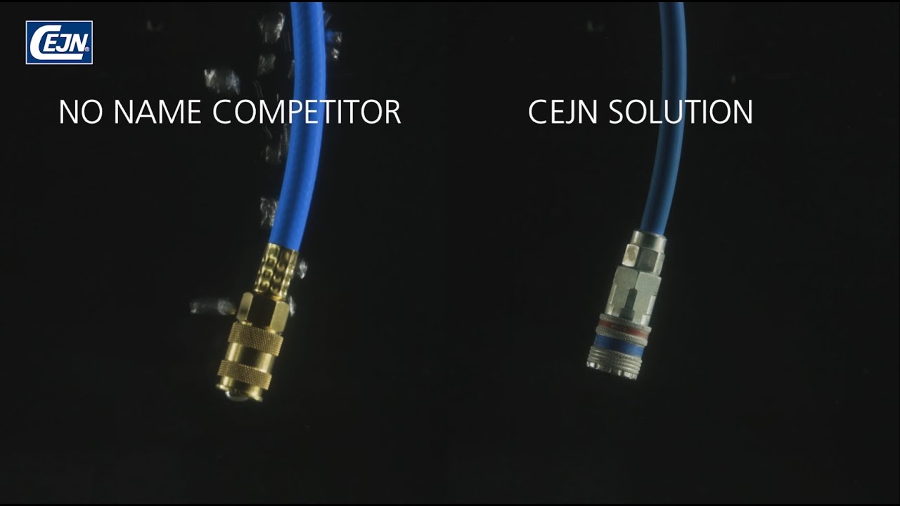 Compressed air optimization - Brass couplings vs CEJN eSafe | CEJN ...