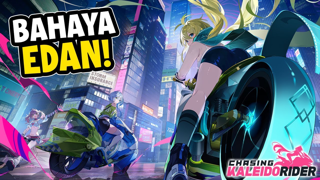 Seriusan Bahaya Ini Buseeet Tapi Keren Parah! - Chasing Kaleidorider - YouTube